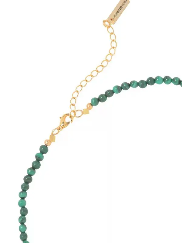 JENNIFER BEHR Ersa Beaded Necklace - Green