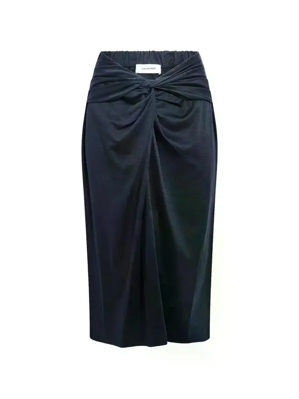 YVES SALOMON Draped Skirt