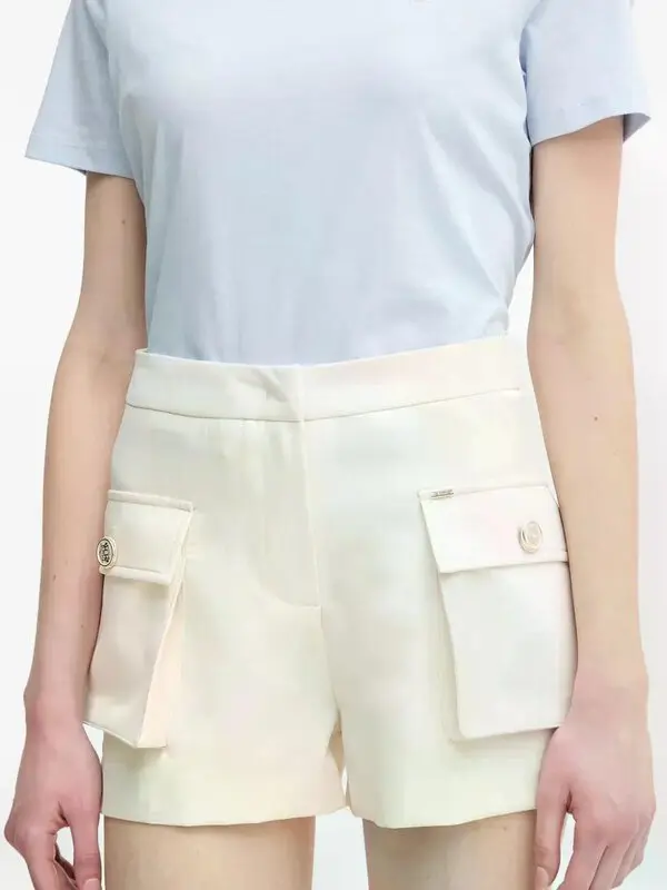 GAUDI Flap-pocket Button Detailed Shorts