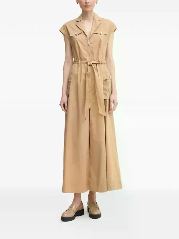 GAUDI Belted Maxi Dress