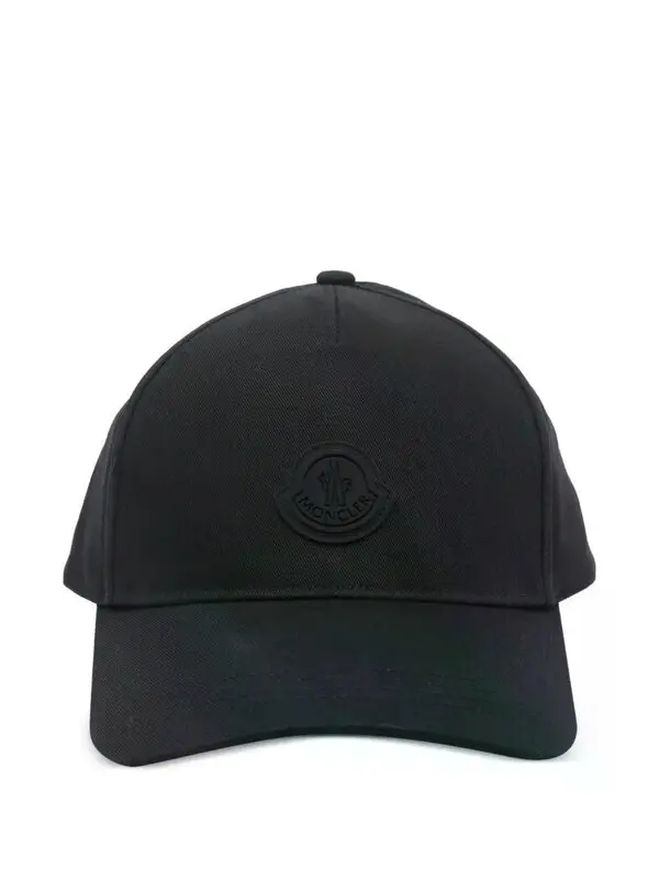 Moncler Logo-patch Baseball Cap - Black