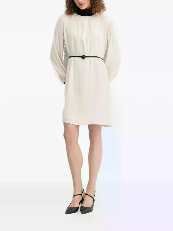 GAUDI Belted Midi Dress