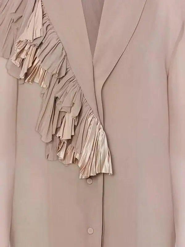 Alberta Ferretti Ruffle-detail Shirt