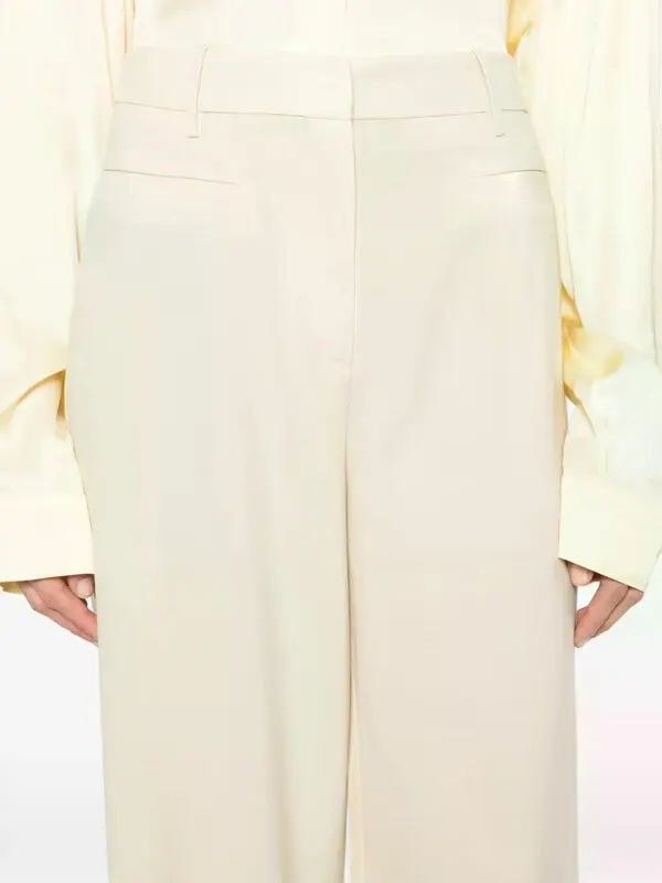 IRO PARIS Cropped Wide Leg Trousers