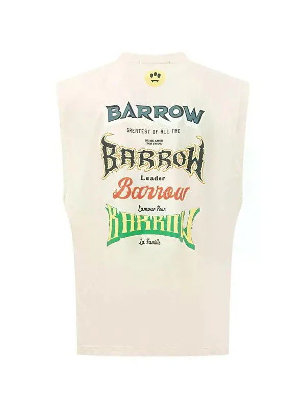 BARROW Graphic Sleeveless T-shirt