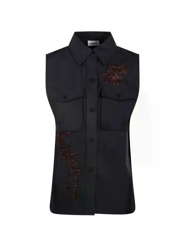 P.a.r.o.s.h Embroidered Pocket Shirt