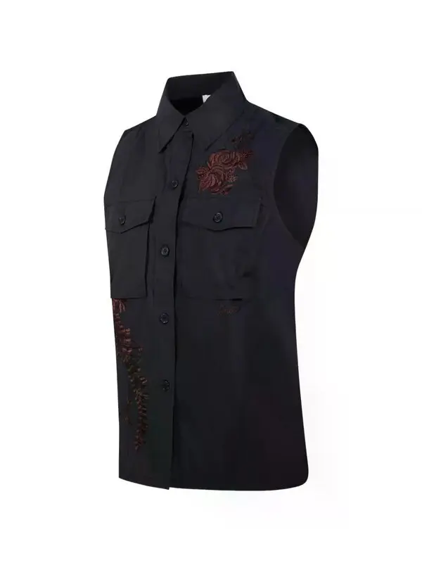P.a.r.o.s.h Embroidered Pocket Shirt
