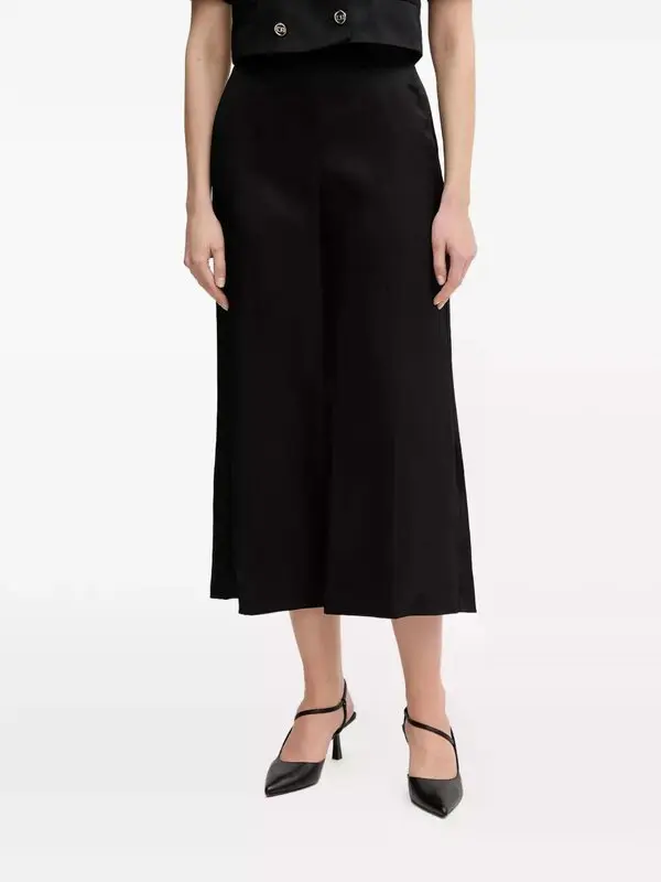 GAUDI Flared Cropped Trousers