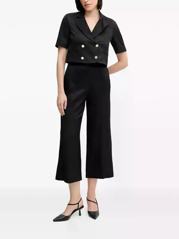 GAUDI Flared Cropped Trousers