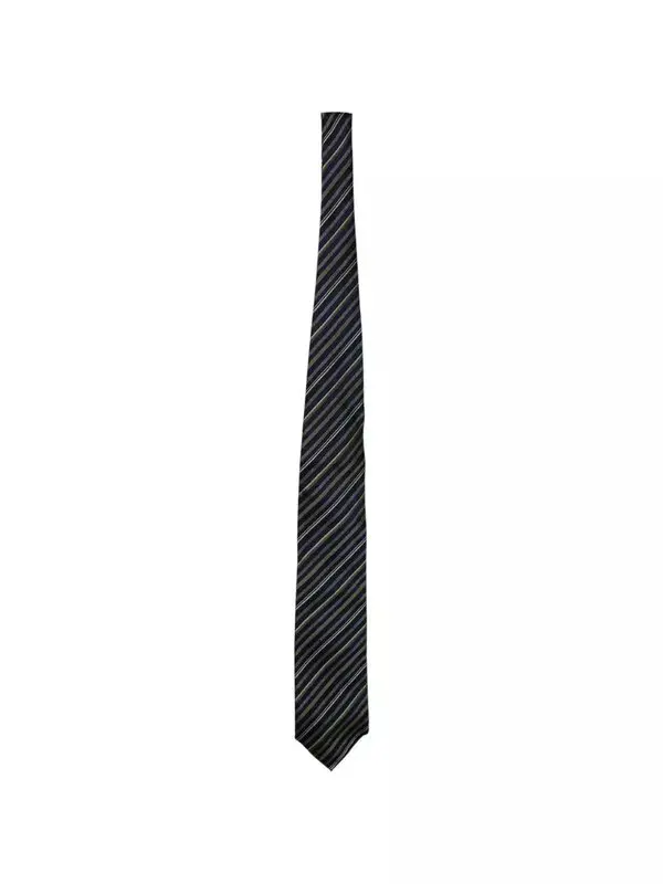 Ermenegildo Zegna Striped Neck Tie - Blue