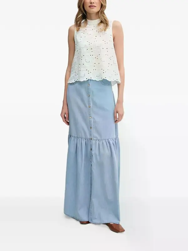 GAUDI Buttoned Maxi Skirt