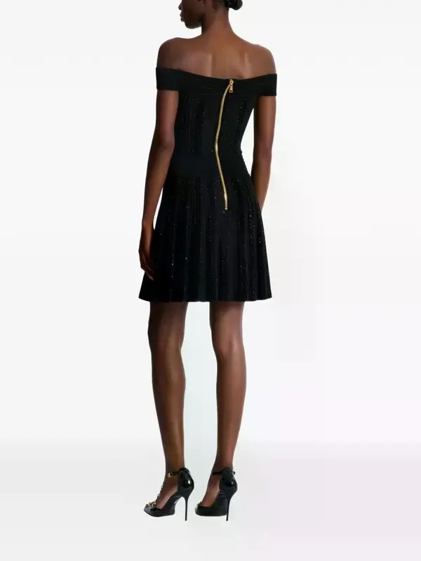 Balmain Off-shoulder Dress