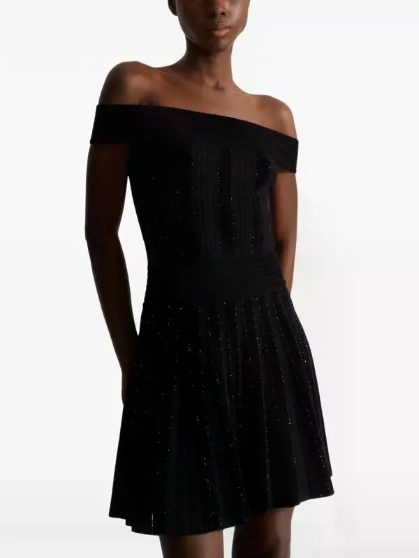 Balmain Off-shoulder Dress