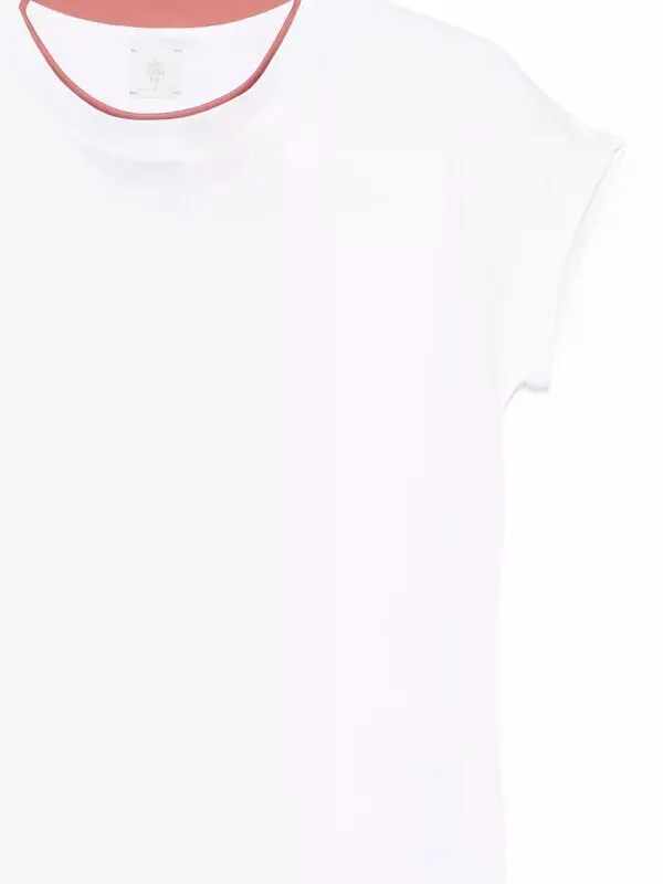 Eleventy Contrast Trim T-shirt