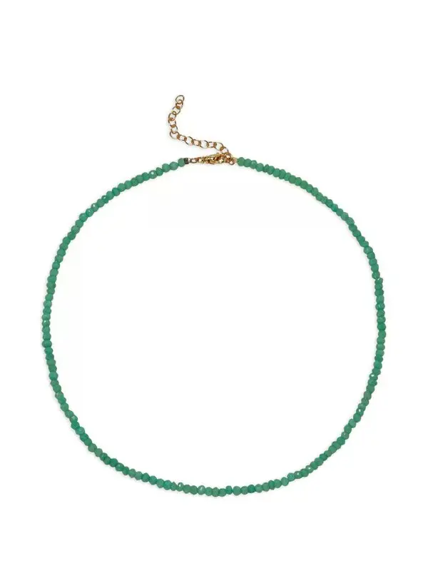 JENNIFER BEHR Ersa Beaded Necklace - Green