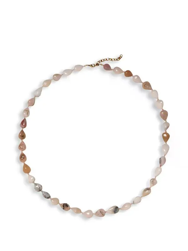JENNIFER BEHR Pink Opal Plated Necklace - Neutrals