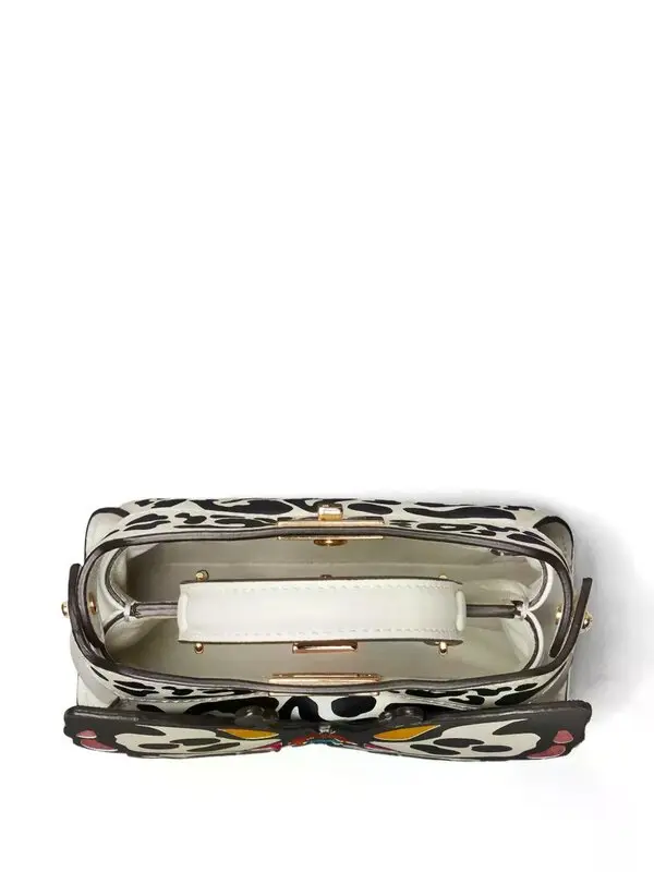 Fendi Nano Peekaboo Butterfly-motif Tote