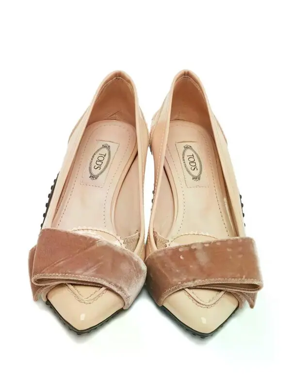 TOD'S Bow-detail Pumps