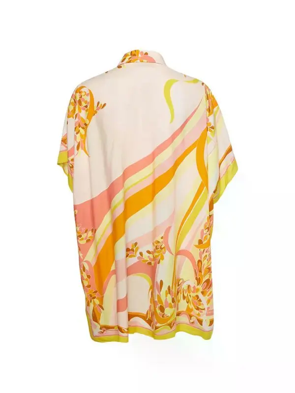 Emilio Pucci Printed Crepe Blouse