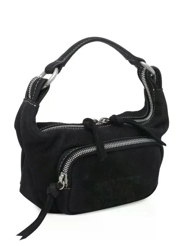 MARGESHERWOOD Micro Shoulder Bag With Logo Detail - Black