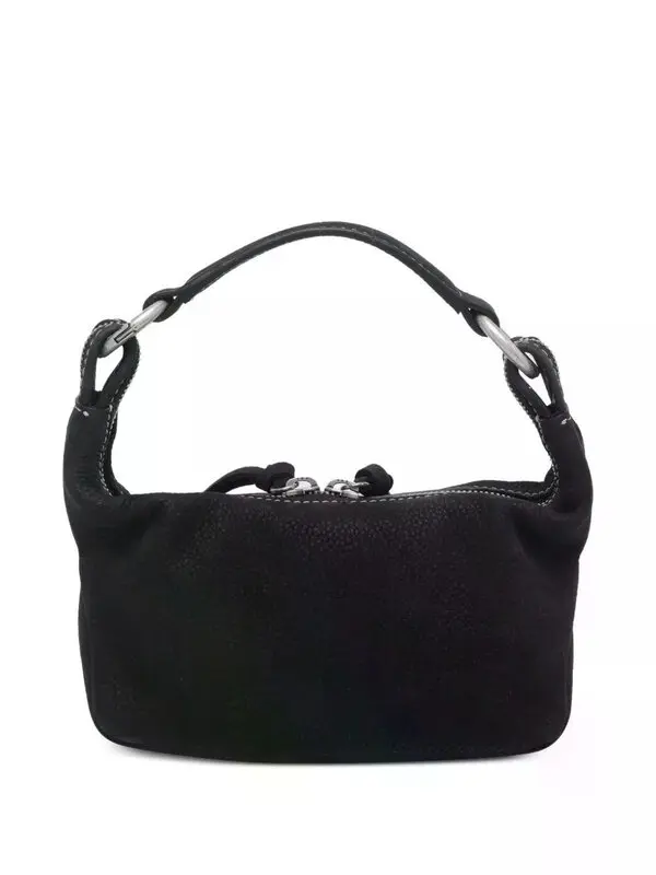 MARGESHERWOOD Micro Shoulder Bag With Logo Detail - Black