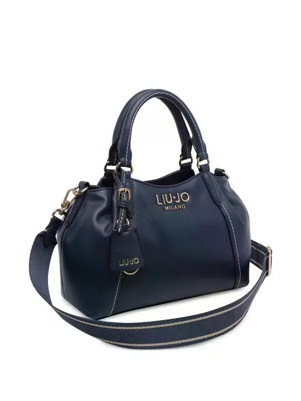 Liu Jo Logo Plaque Zip Tote Bag