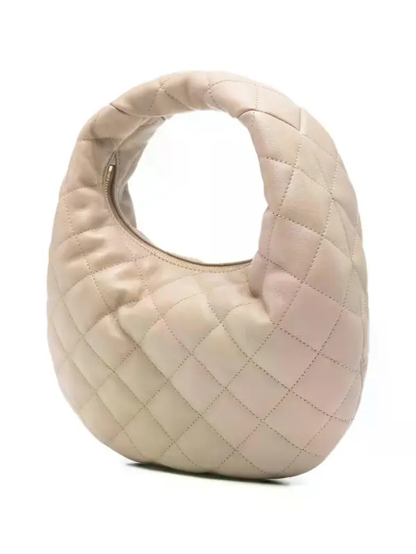 Saint Laurent Quilted Logo Tote Bag