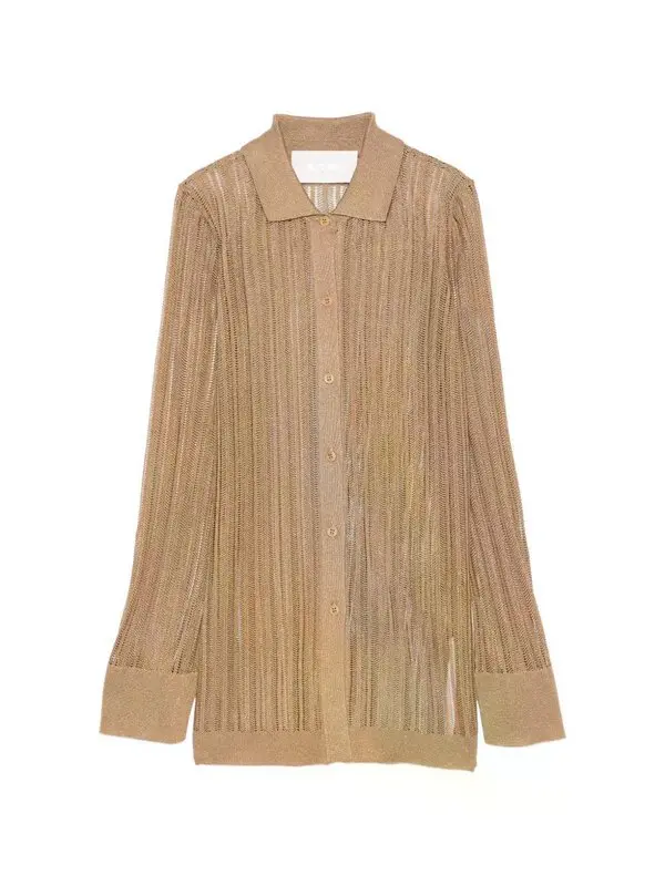 CIRCUS HOTEL Open-knit Cardigan