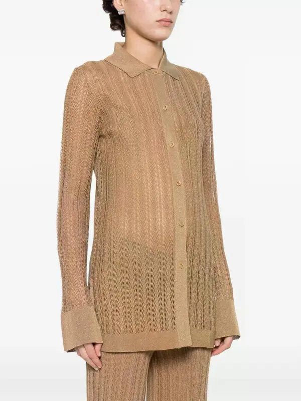 CIRCUS HOTEL Open-knit Cardigan