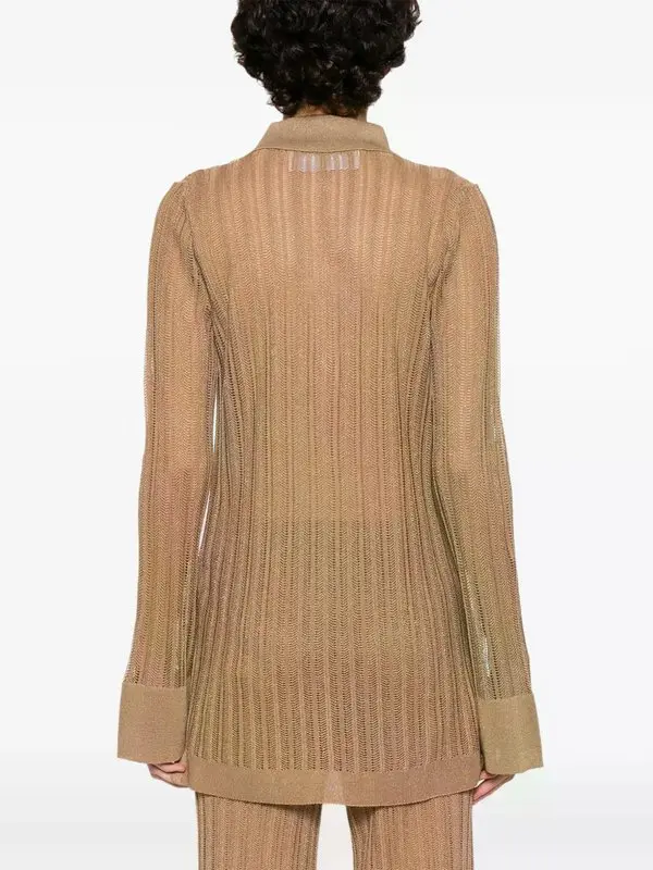 CIRCUS HOTEL Open-knit Cardigan
