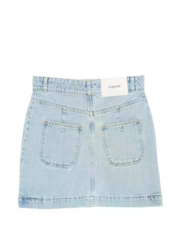 Coperni Pocket Denim Mini Skirt