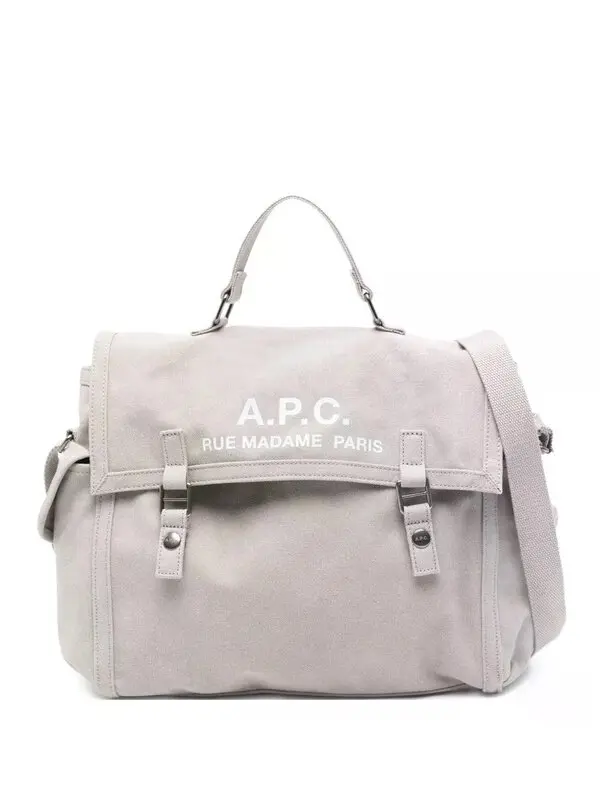 A.p.c. Logo Detail Messenger Bag