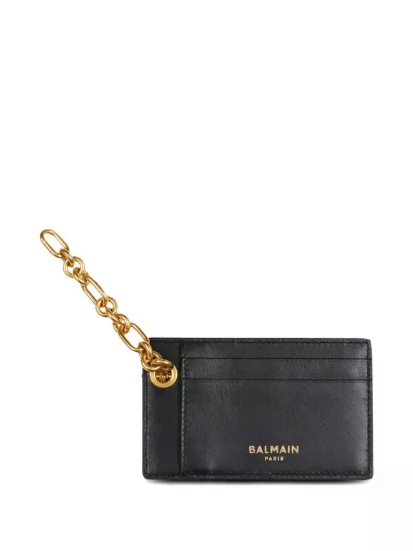 Balmain Monogram Jacquard Card Holder