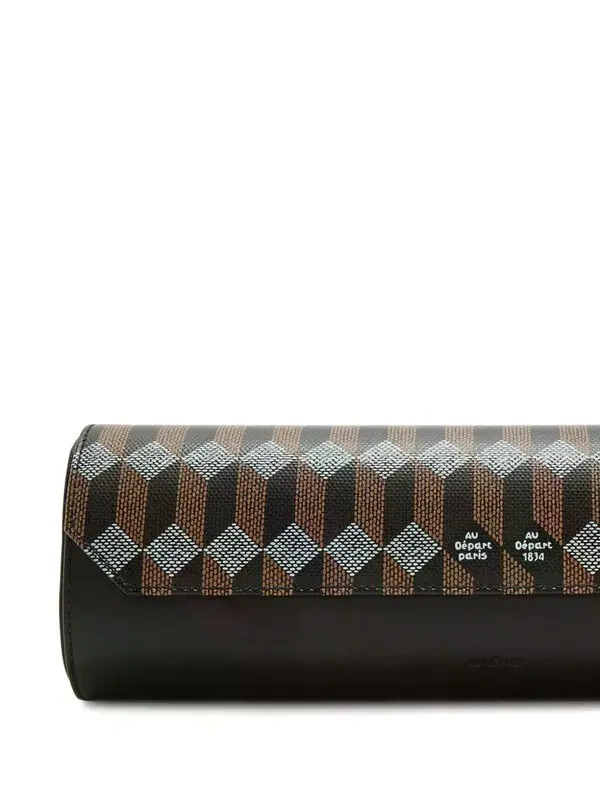 AU DEPART Geometric-print Watch Box