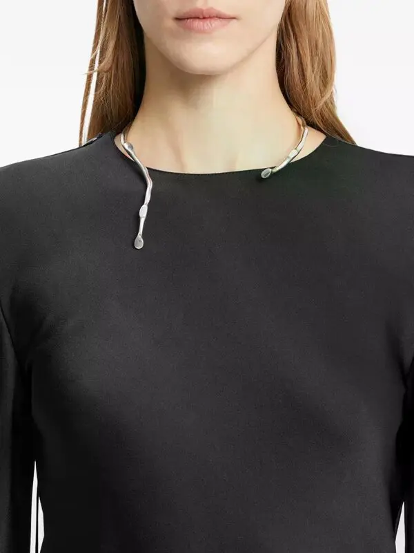 ANN DEMEULEMEESTER Antique Brass Necklace