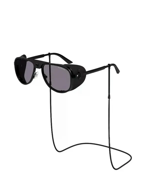 Montblanc Side-shields Pilot Sunglasses