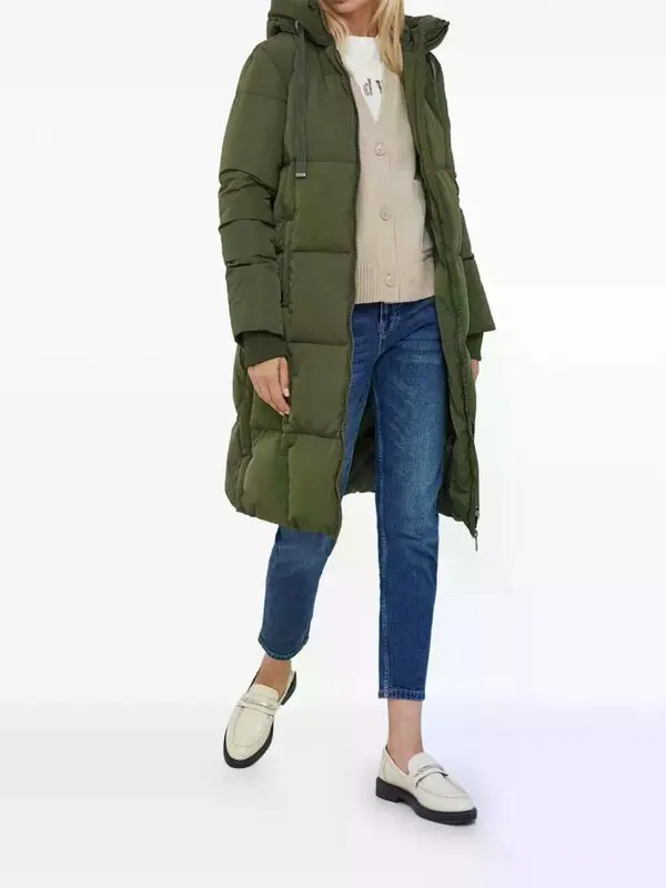MOS MOSH Quilted Hooded Coat