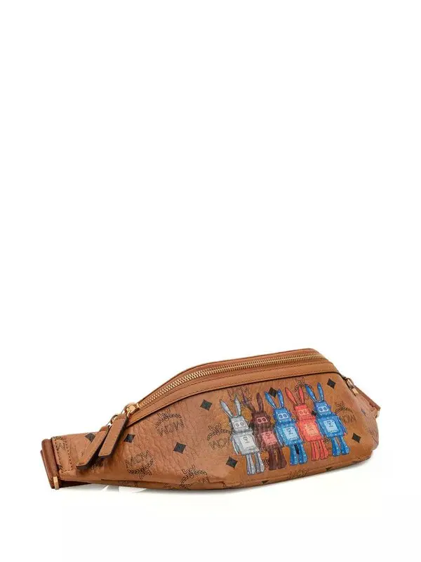 Mcm Fursten Belt Bag - Neutrals