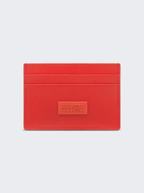 MAISON MARGIELA Cardholder Orange - Red