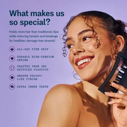 GIMME BEAUTY Double Claw Clip Duo