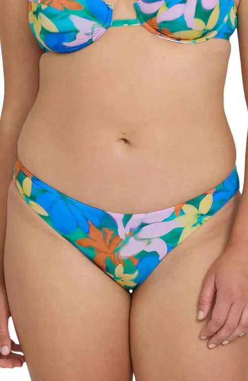 BILLABONG Agua Flores Bondi Bikini Bottoms - Blue Multi