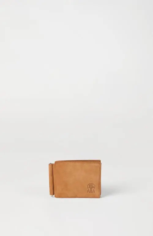 Brunello Cucinelli Nubuck Wallet
