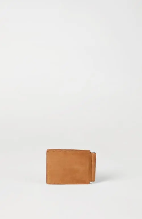 Brunello Cucinelli Nubuck Wallet
