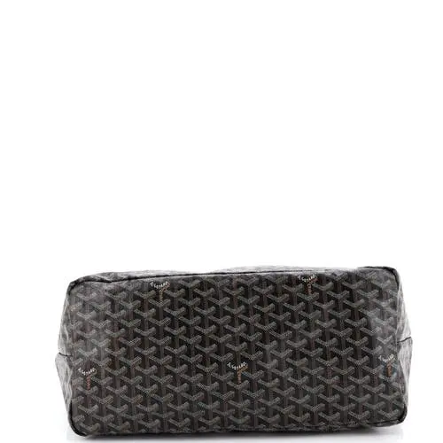 Goyard Saint Louis Tote Coated Canvas Gm - Black