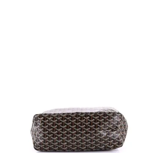 Goyard Saint Louis Pm Tote Coated Canvas - Black
