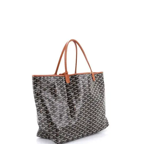 Goyard Saint Louis Tote Coated Canvas Gm - Brown