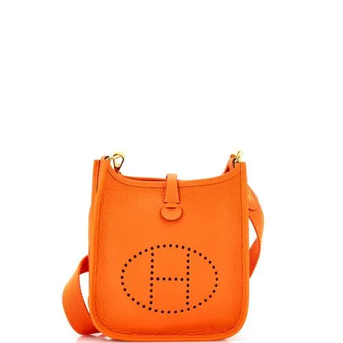 Hermès Evelyne Bag Gen Iii Clemence Tpm - Orange