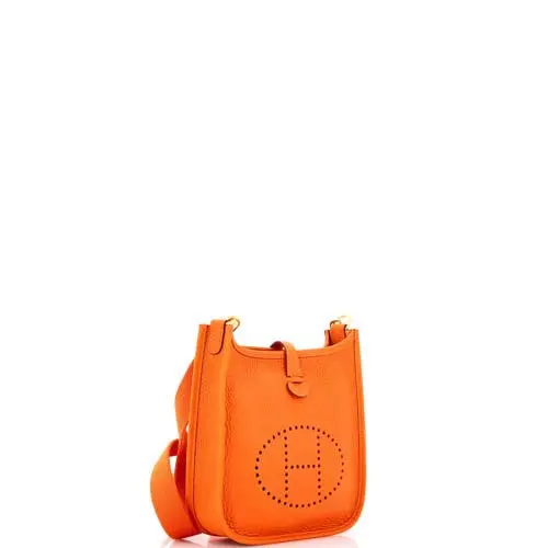 Hermès Evelyne Bag Gen Iii Clemence Tpm - Orange
