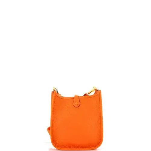 Hermès Evelyne Bag Gen Iii Clemence Tpm - Orange