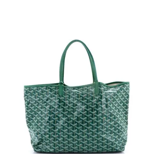 Goyard Saint Louis Tote Coated Canvas Pm - Green